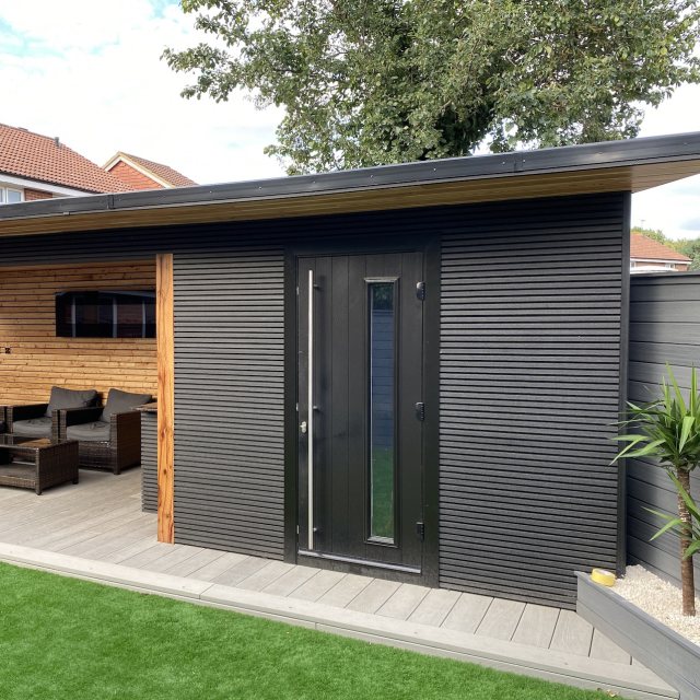 Composite Slatted Cladding | BM Steel