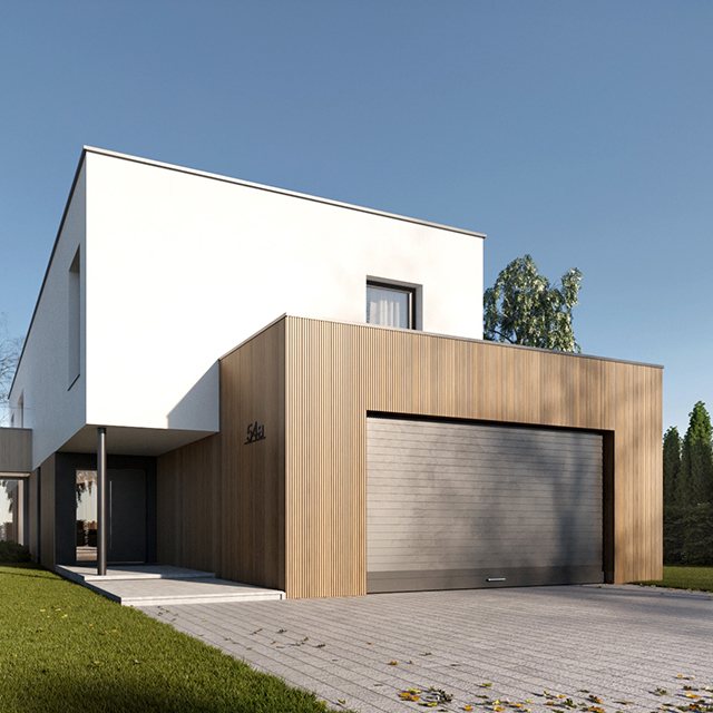 Composite Slatted Cladding | BM Steel