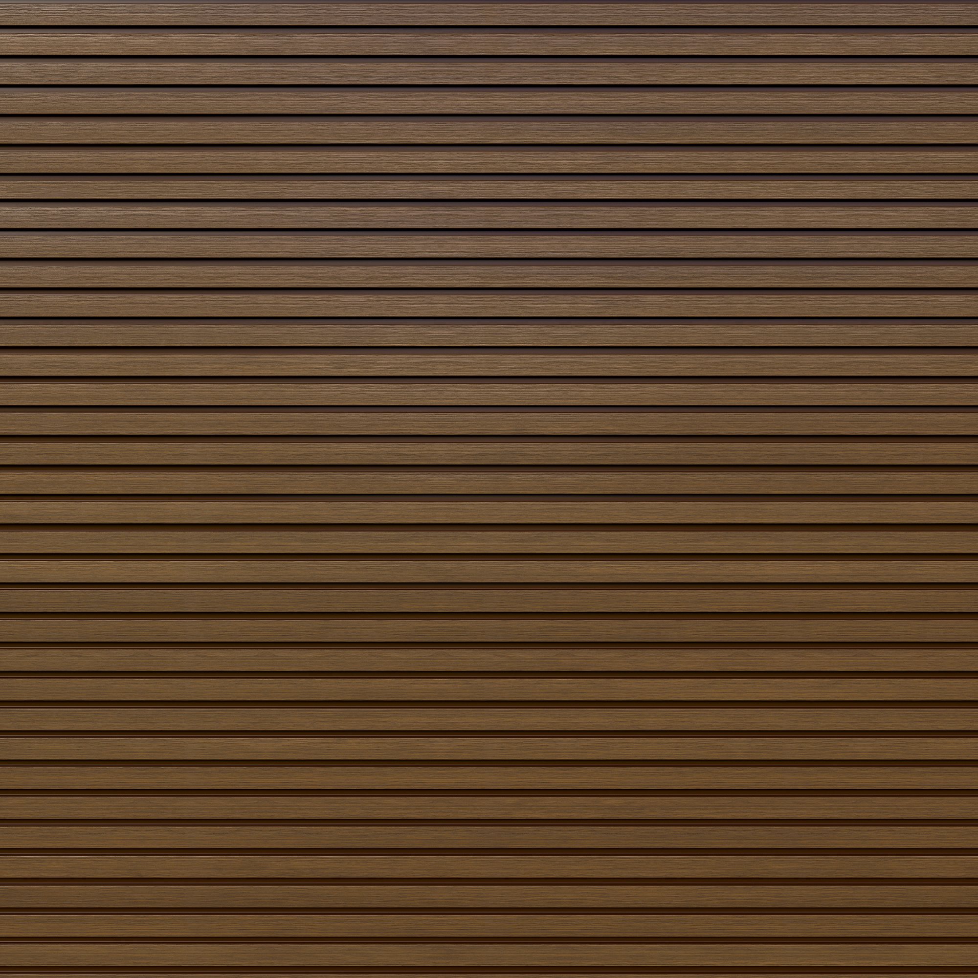 Ecoscape Forma - Spiced Oak Composite Slatted Cladding Board | BM Steel