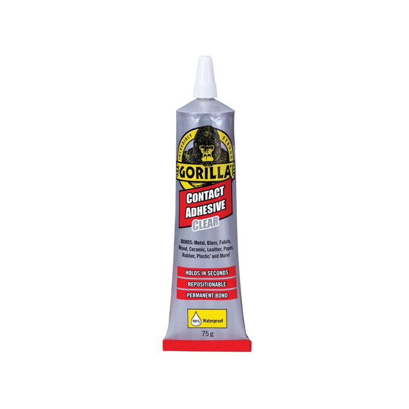 Gorilla Glue Gorilla Contact Adhesive Clear 75g BM Steel