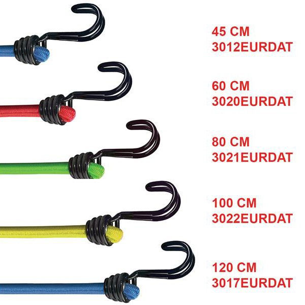 Master Lock - Twin Wire Bungee Cord 100cm Yellow 2 Piece | BM Steel