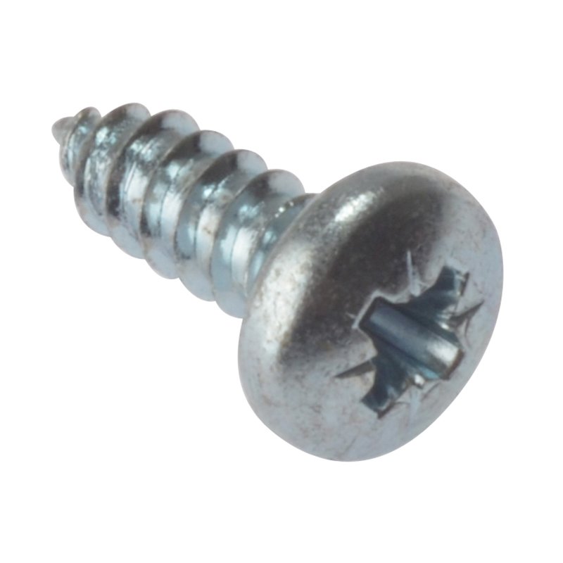 ForgeFix - Self-Tapping Screws, Pozi, Pan Head, ZP | BM Steel