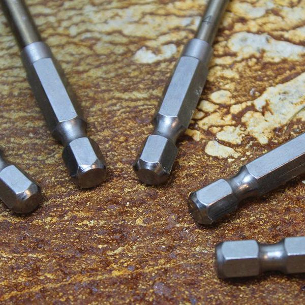 Faithfull - HSSE M35 Cobalt Quick-Change Impact Drill Bit Set, 5 Piece ...