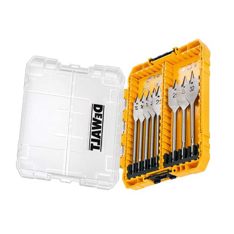 DEWALT - DT70750 Flat Drill Bit Set, 8 Piece | BM Steel