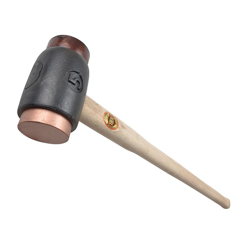 Thor - Copper / Hide Hammer | BM Steel