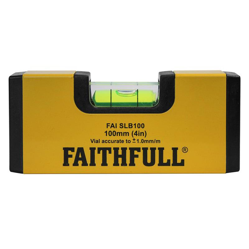 Faithfull - Magnetic Mini Level 100mm | BM Steel
