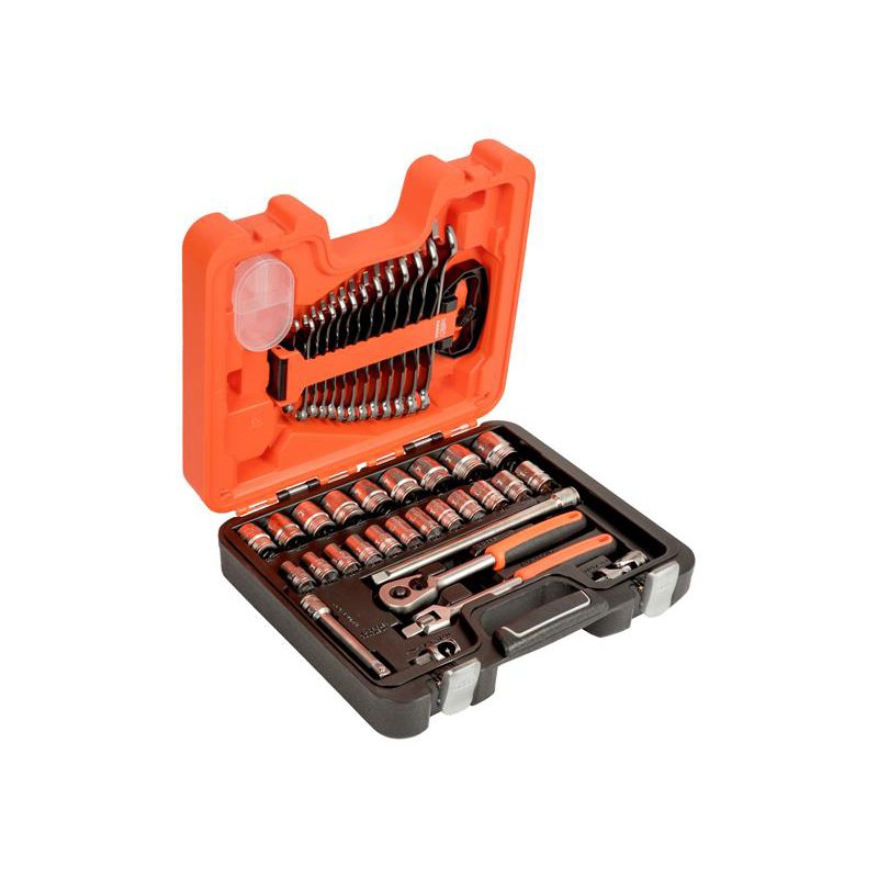Bahco - S400 1/2in Drive Socket & Spanner Set, 40 Piece | BM Steel