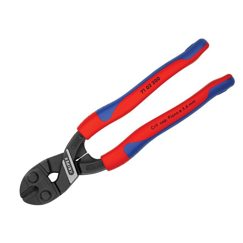 Knipex - CoBolt Compact Bolt Cutters Multi-Component Grip 200mm | BM Steel