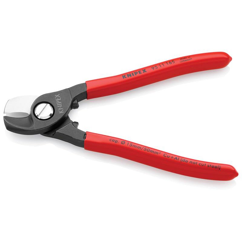 Knipex - Cable Shears PVC Grip 165mm | BM Steel