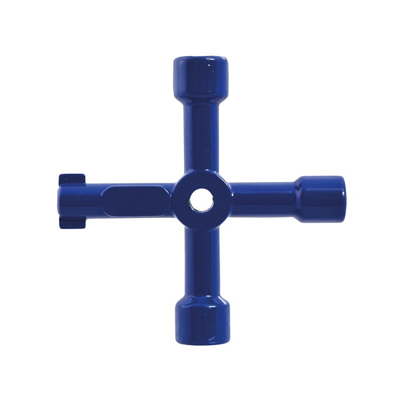 Faithfull - 4-Way Services Utility Meter Key | BM Steel
