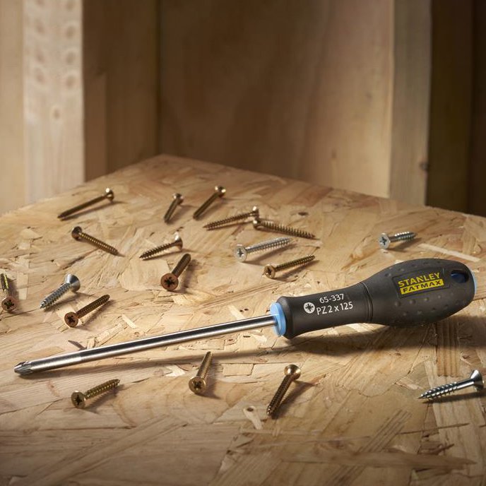 STANLEY - FatMax Screwdriver Pozidriv Tip PZ2 x 125mm | BM Steel