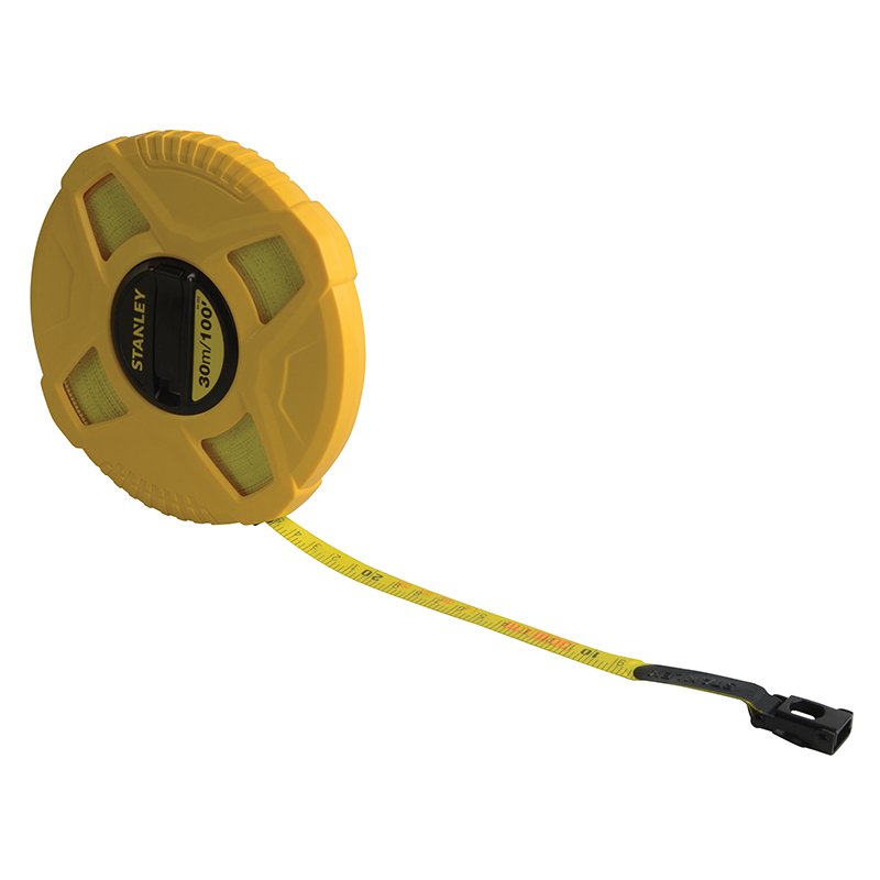 STANLEY - Closed Case Fibreglass Long Tape | BM Steel