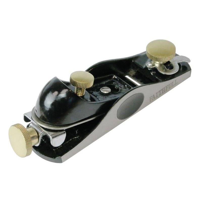 Faithfull - No.60 1/2 Block Plane in a Wooden Box | BM Steel