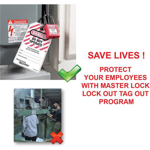 Master Lock - Non-Conductive Lockout Padlock | BM Steel