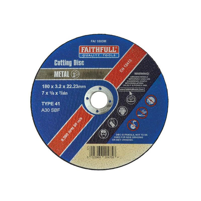 Faithfull - Metal Cut Off Disc | BM Steel