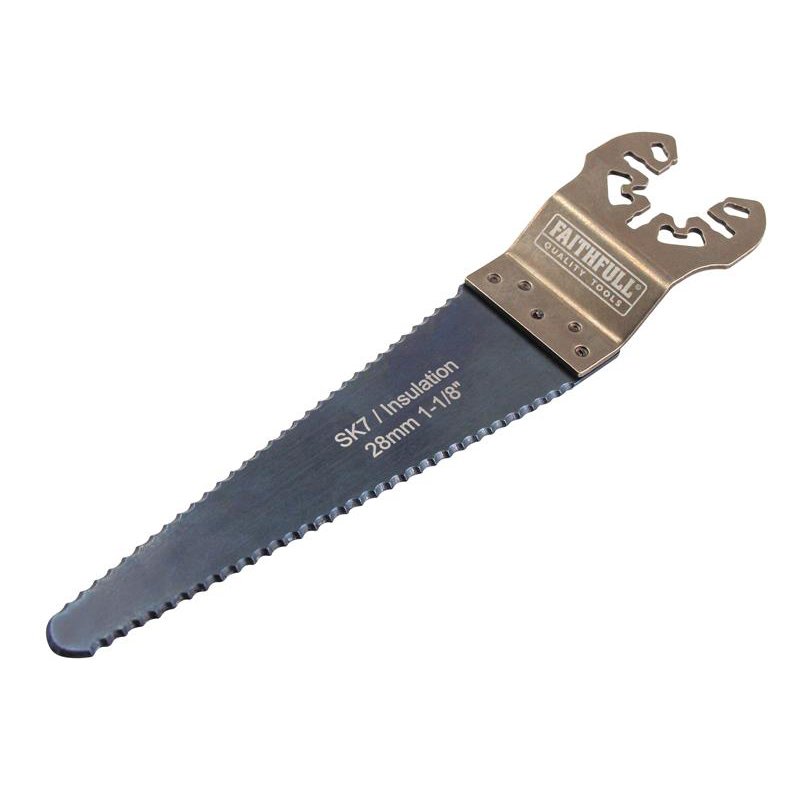Faithfull - SK7 Wavy Edge Insulation Cutter Blade 100mm | BM Steel