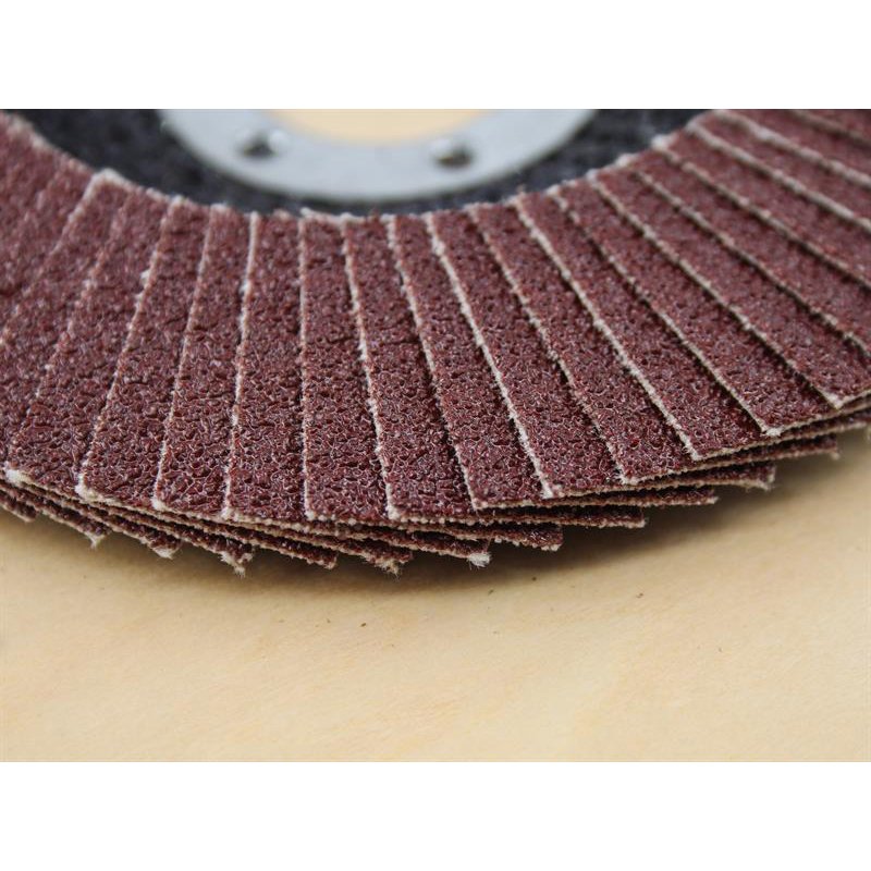Faithfull - Aluminium Oxide Flap Discs | BM Steel