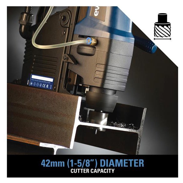 Evolution - EVOMAG42 Magnetic Drill 1200W 110V | BM Steel