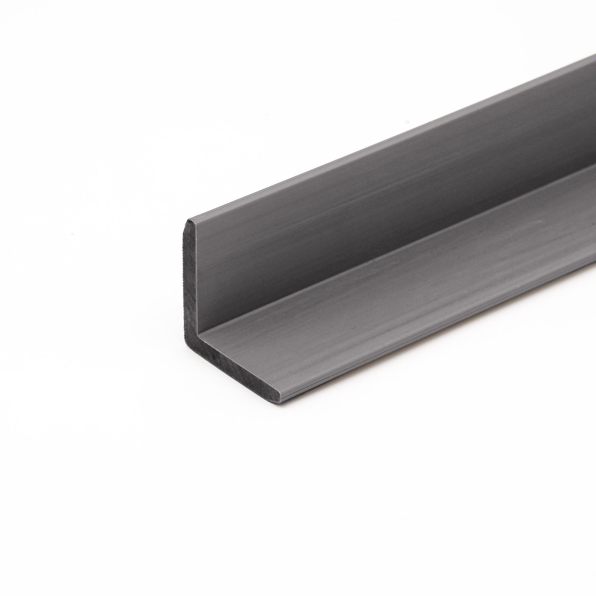EazyClad 5S - Slated Grey Angled Composite Cladding Trim | BM Steel
