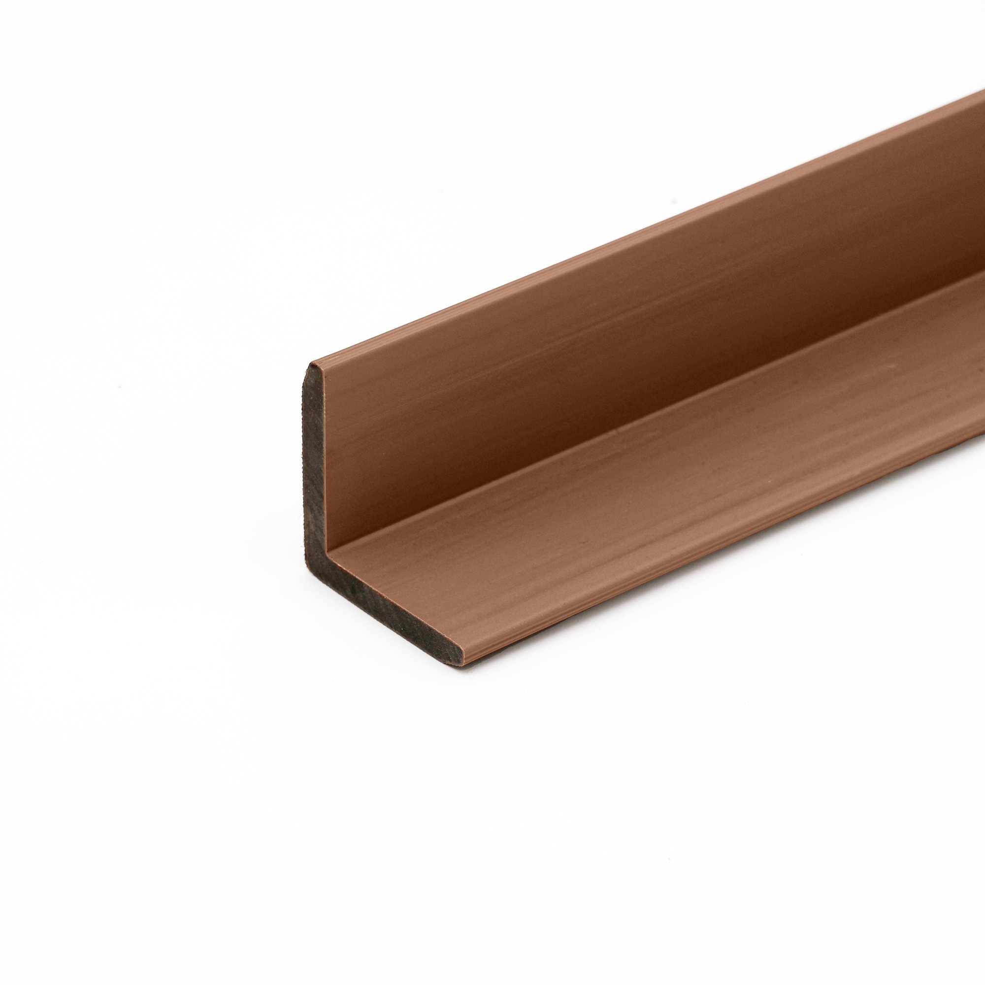EazyClad 5S - EazyClad 5S - Oak Angled Composite Slatted Cladding Trim | BM Steel