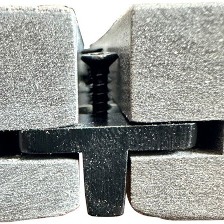 60mm W Clip Deckboard Fixing + 2 screws (100pc bag) | BM Steel
