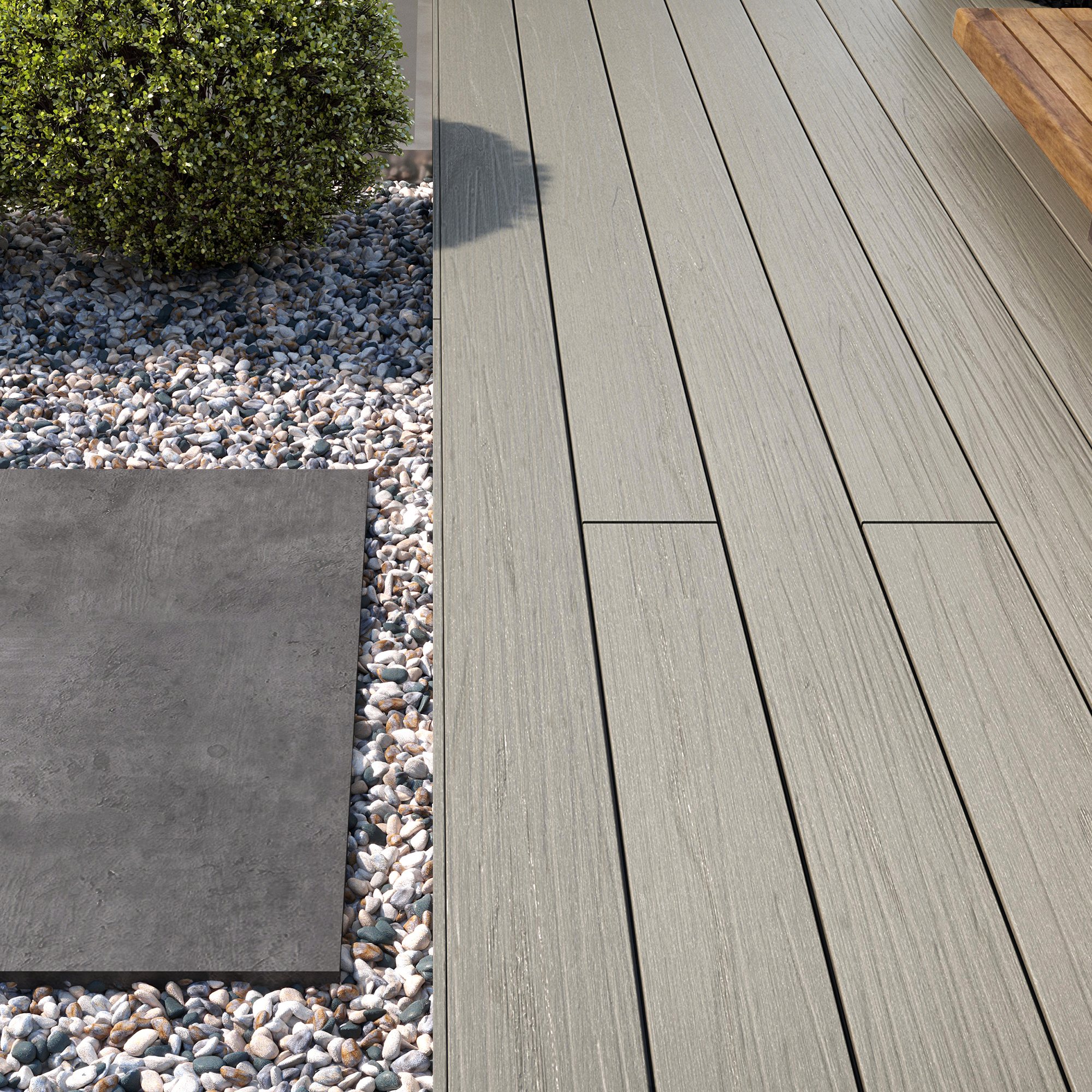 Ecoscape Forma - Flint Decking Board | BM Steel