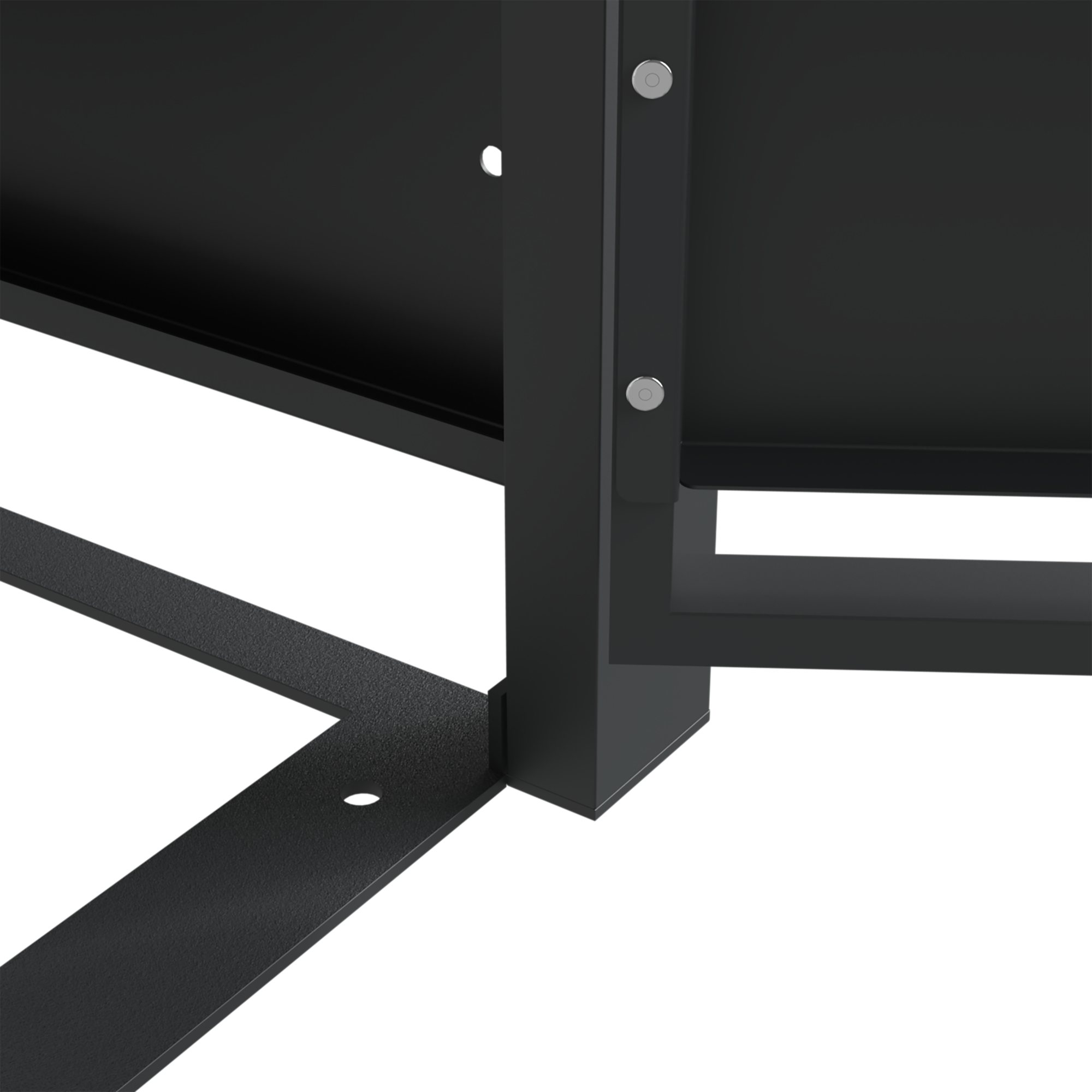 Ecoscape - Quadruple Bin Storage With Lid - Charcoal | BM Steel