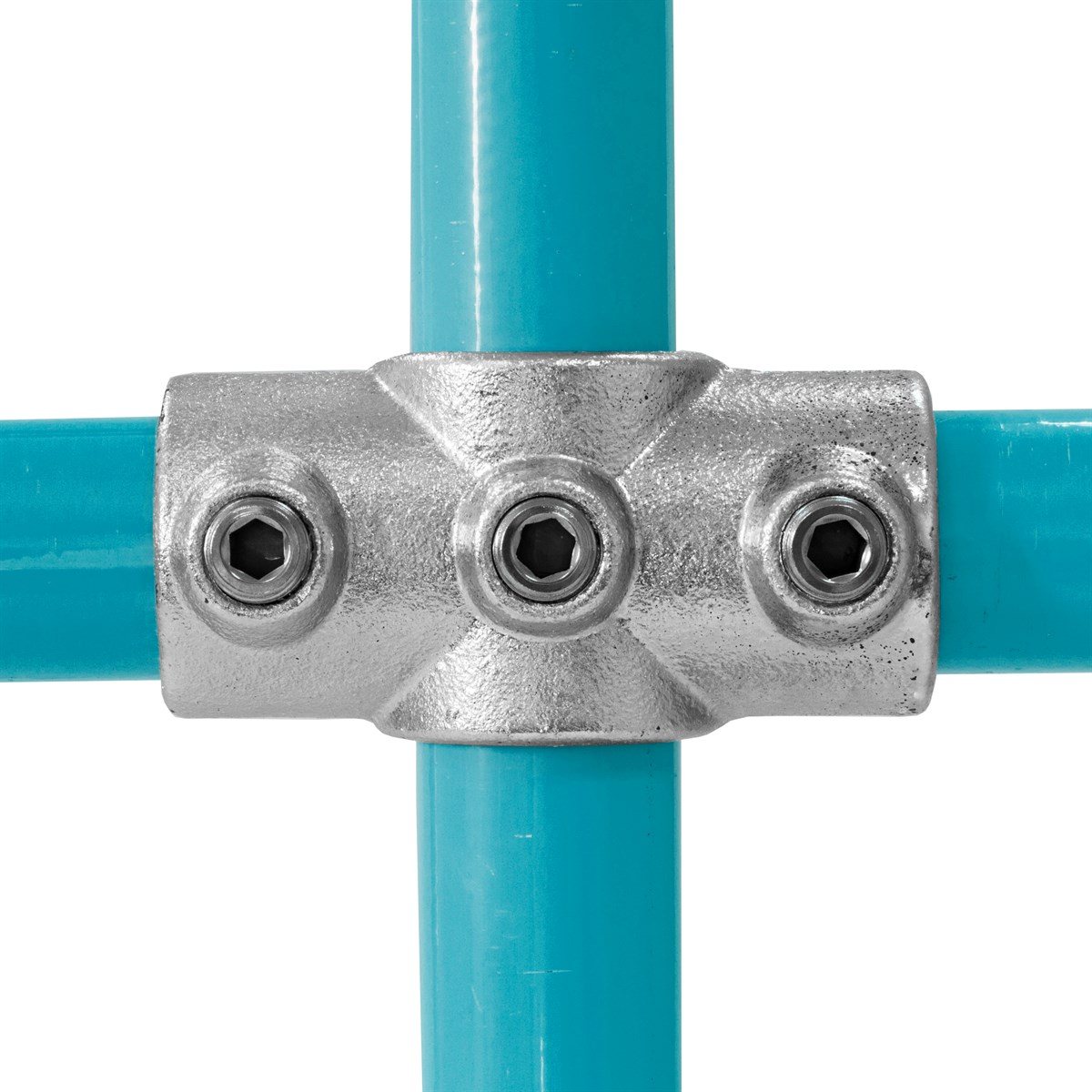 119-E Cross Mid Rail Clamp 60.3mm | BM Steel