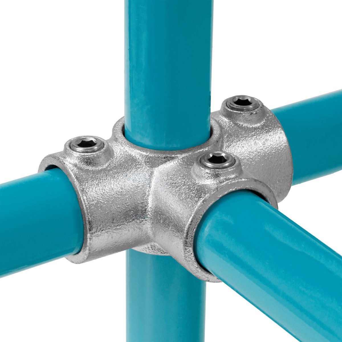 176-C - Side Outlet Tee 42.4mm | BM Steel