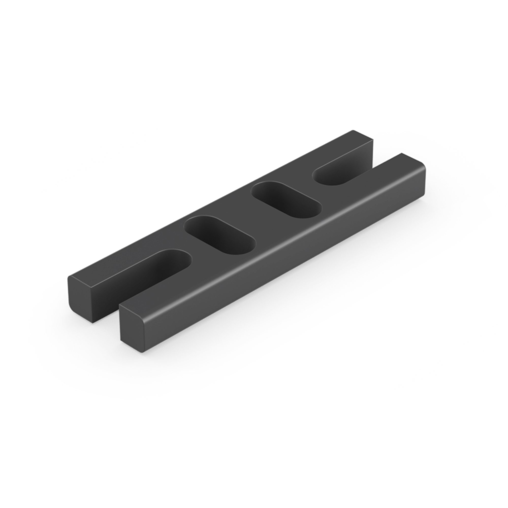 DuraPost Prima® Capping Rail Packer 60mm (Pack of 10) - Black | BM Steel