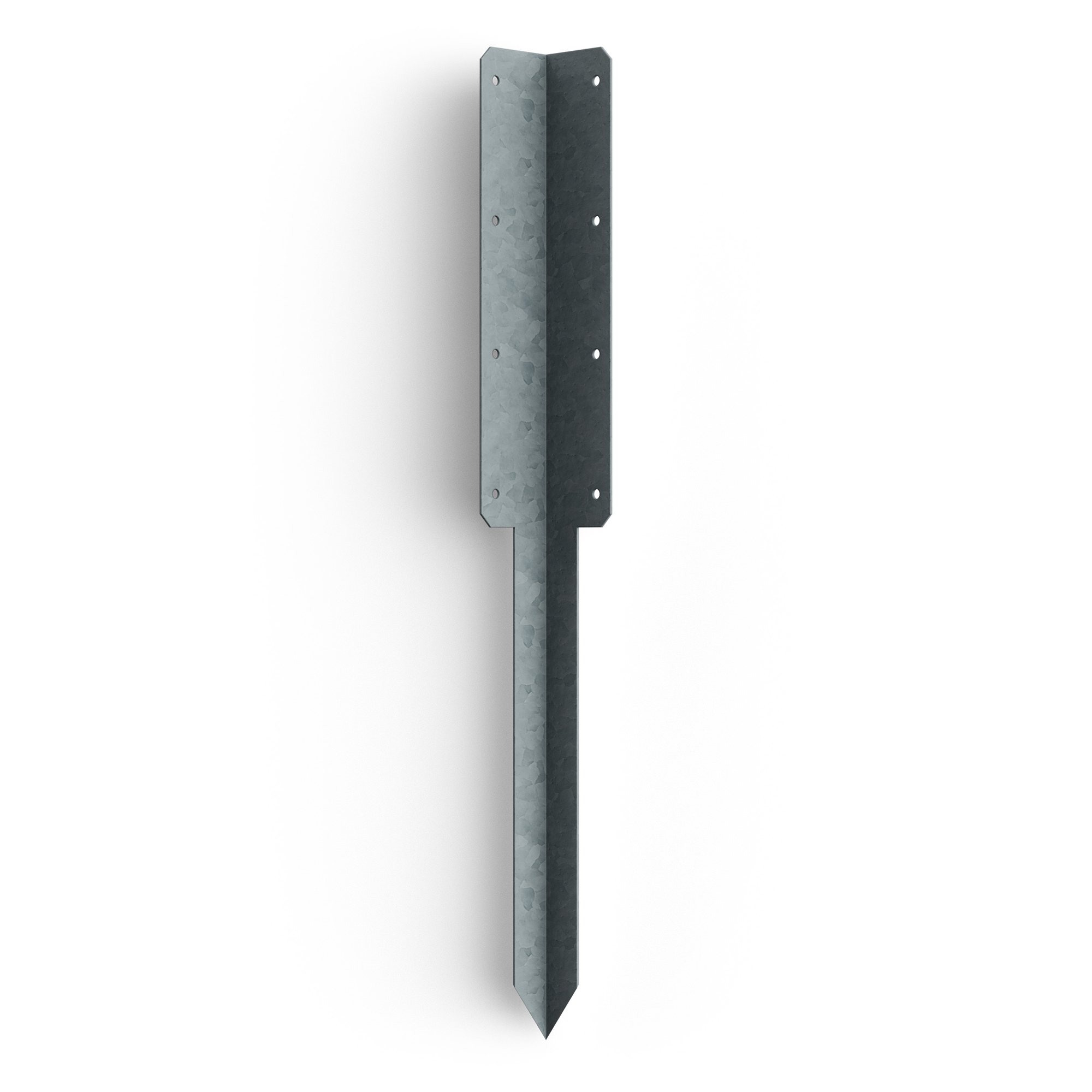 FENCEMATE® Double Sleeper Pin Corner Bracket 750 x 2mm - Galvanised ...