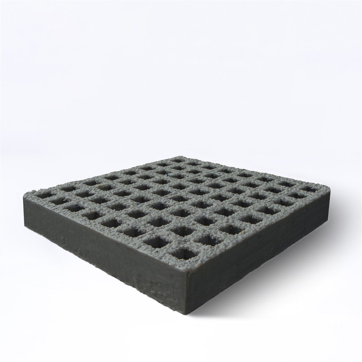 38mm Mini-Mesh Gritted GRP Grating - 3660mm x 1220mm - Dark Grey - RAL ...