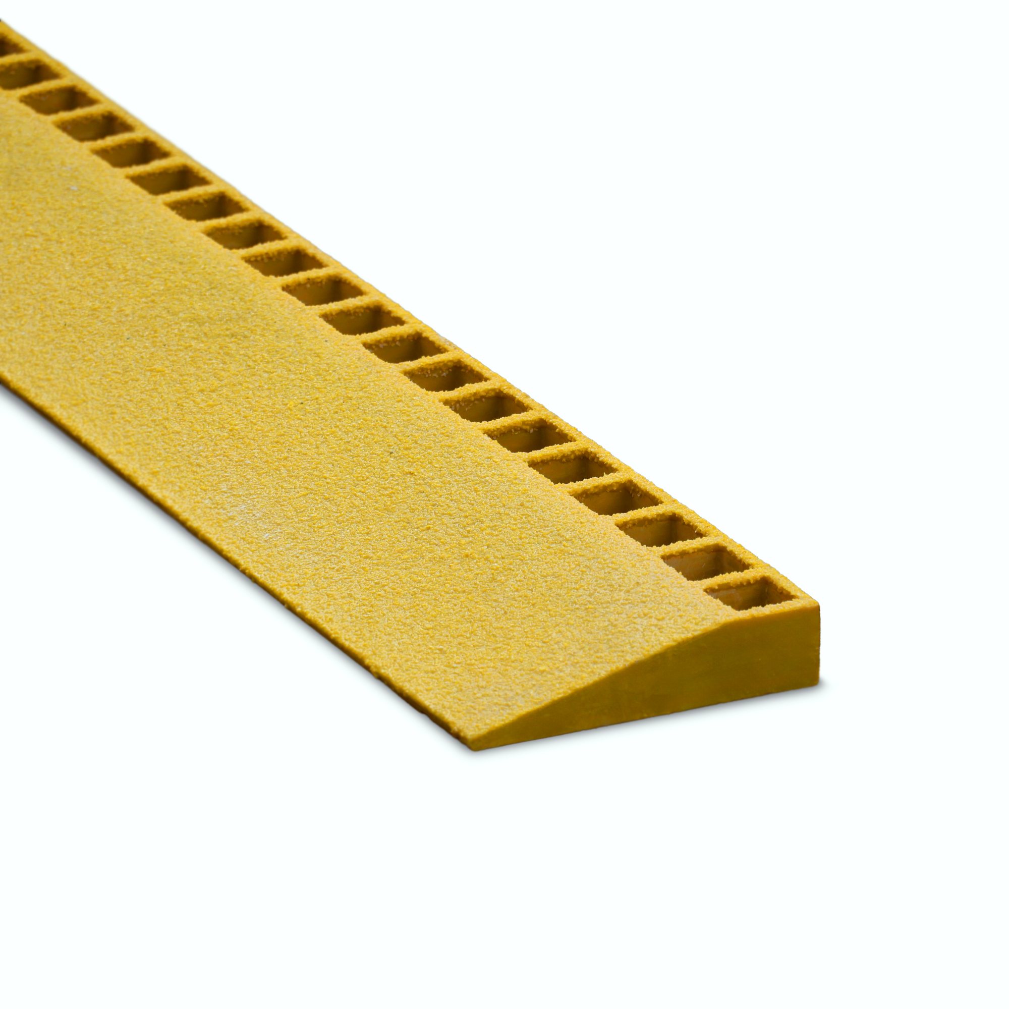 GRP Ramp Edge 3660mm x 38mm -Yellow RAL 1003 | BM Steel