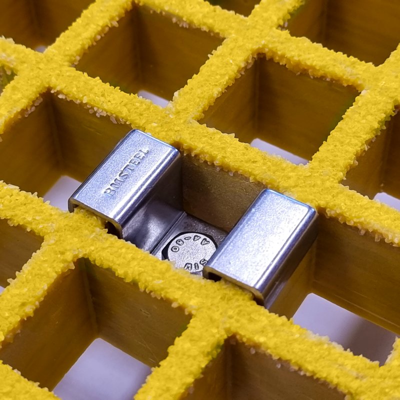M-Clip Fixing for GRP Grating - Stainless Steel | BM Steel