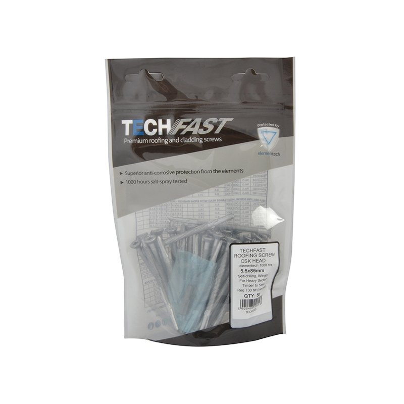 ForgeFix - TechFast Roofing Timber to Heavy Section | BM Steel