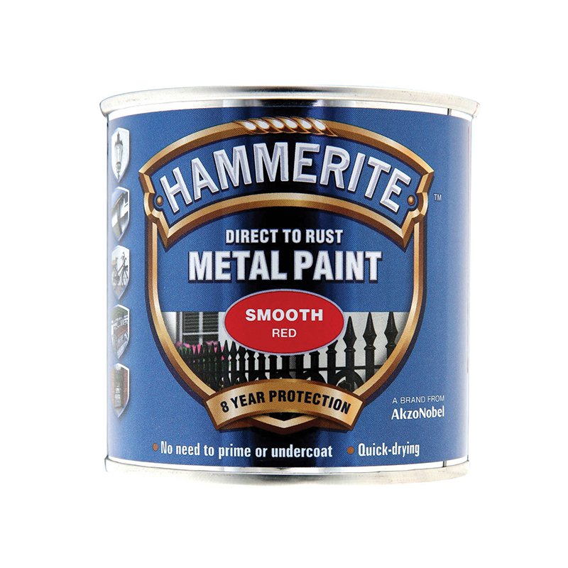 Hammerite - Direct to Rust Smooth Finish Paint | BM Steel