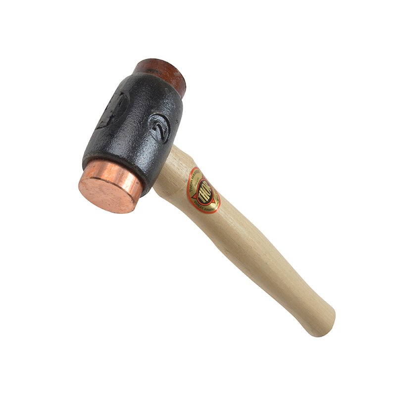 Thor - Copper / Hide Hammer | BM Steel