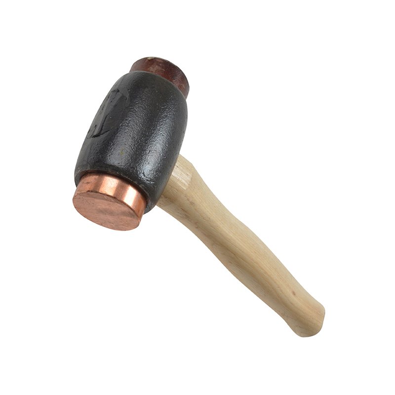 Thor - Copper / Hide Hammer | BM Steel