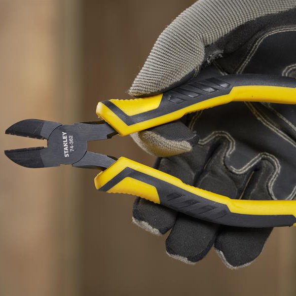 STANLEY - ControlGrip Diagonal Cutting Pliers 180mm (8in) | BM Steel