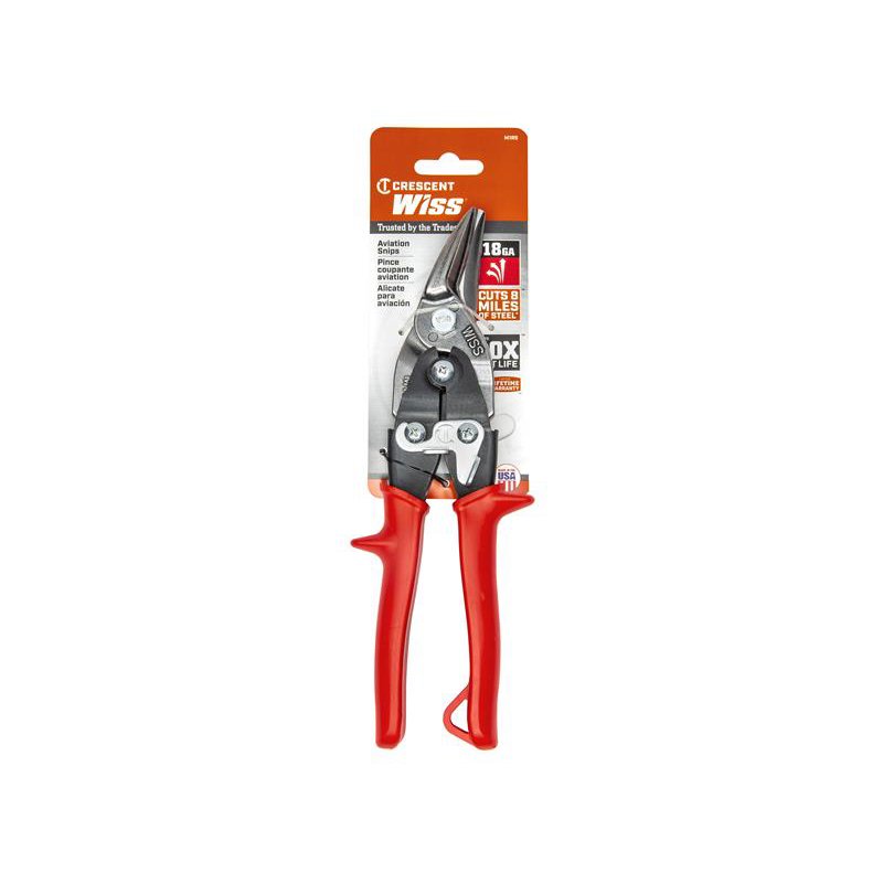 Crescent Wiss - M-1R Metalmaster Compound Snips Left Hand/Straight Cut ...