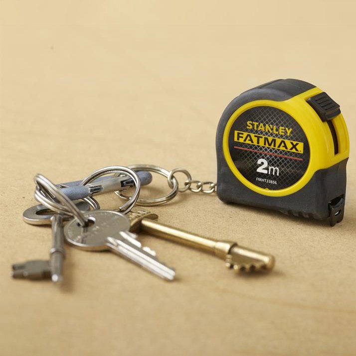 STANLEY - Key Ring Tape 2m (Width 13mm) | BM Steel