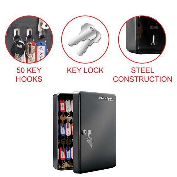 Master Lock - Medium Key Storage Lock Box For 50 Keys | BM Steel