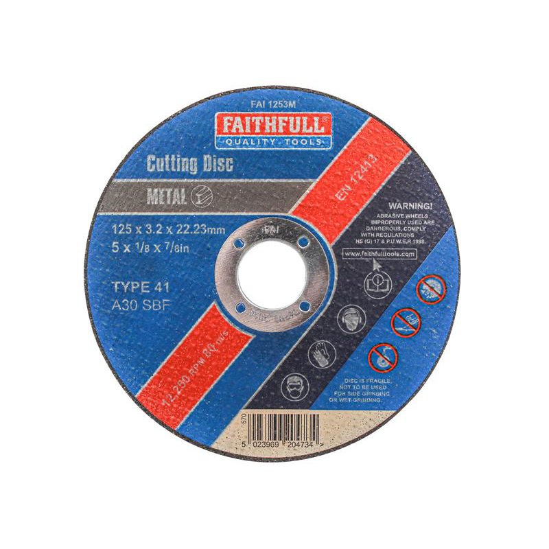 Faithfull - Metal Cut Off Disc | BM Steel